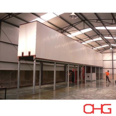 China Automatic Plastic Spraying Equipment Professional Bridge Style Powder Curing Polymerization Oven with Conveyor System for sale