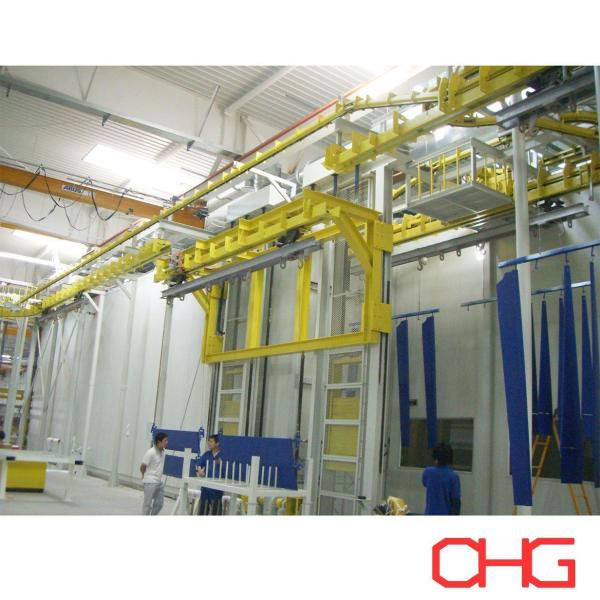 Quality Dual Track Power And Free Conveyor System Customized For Coating Production Line for sale