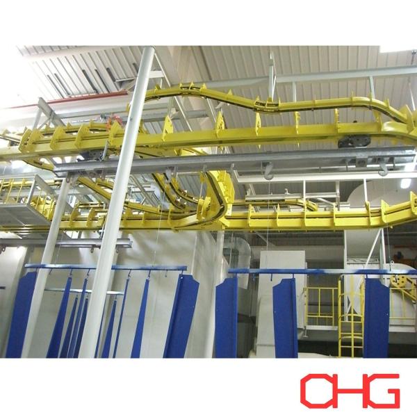 Quality Dual Track Power And Free Conveyor System Customized For Coating Production Line for sale