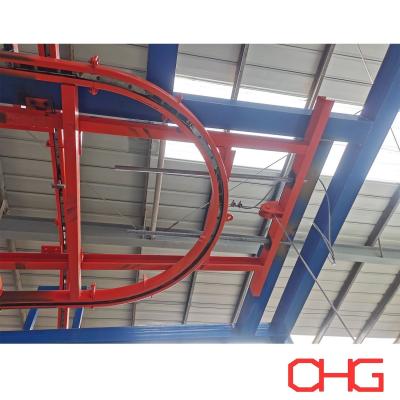 China Strom und freies Metall Pulver Beschichtungslinie Überkopfbetrieb angepasst for sale