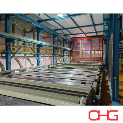 China Automotive component E Coating Line featuring large capacity anodizing tanks circulation filtration and industrial cooling for stable finishing for sale
