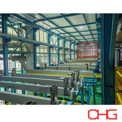 China E Coating Line with Fully Automated Continuous Process for Anodizing and Electrophoretic Coating of Aluminum Components for sale
