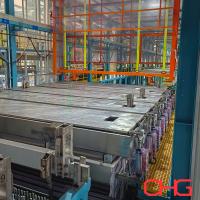 China Automated Aluminum Anodizing E Coating Line 4300L Tanks Intelligent Transfer System for sale