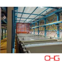 China Automated Aluminum Anodizing E Coating Line 4300L Tanks Intelligent Transfer System for sale