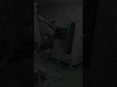 Γραμμή επικάλυψης σε σκόνη χαλκού άνθρακα με ρομποτικό γυαλί και εγκατάσταση εξοπλισμού καθοδήγησης