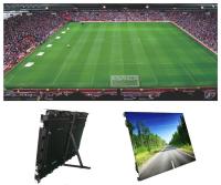 China P10 Outdoor LED Display Cabinet 960x960mm 6000 Nits High Brightness Multi Function Panel for sale