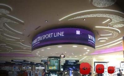 Cina SMD1515 curvo 2mm 360 gradi principali per visualizzare video parete principale flessibile in vendita