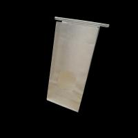 Quality White Custom Tin Tie Bags Reusable Tin Tie Bags With Window for sale