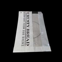 Quality Durable Paper Baguette Bags White Kraft Flat Paper Bags With Clear Window for sale