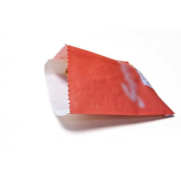 Quality V Bottom Satchel Paper Bag Recyclable Paper Snack Bags Biodegradable for sale