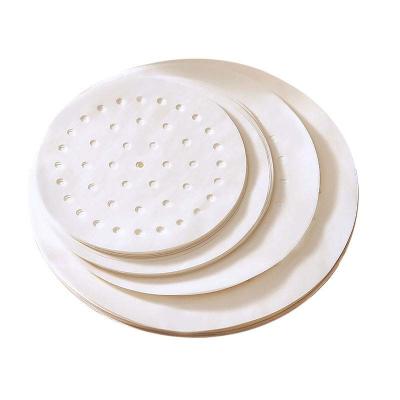 China White Disposable Air Fryer Liners Customized Perforated Parchment Paper Durable for sale