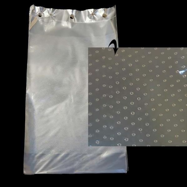 Quality BOPP Micro Perforated Bag Recyclable Perforated Bread Bags Lightweight for sale
