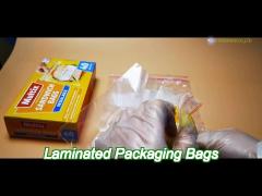 waterproof reusable ziplock bags eco friendly food safe ziploc bags transparent / semi clear