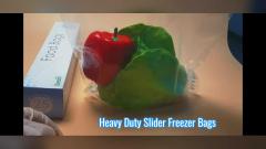 Heavy Duty Slider Freezer Bags