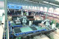 China 500KG Robot Brick Stacking Machine with 18kW Power and 10,000-30,000 Bricks/hr Capacity for Automated Manufacturing Plants for sale