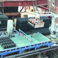China 16.5kw 500kg Robot Brick Stacking Machine 10000-30000 Bricks/hr Automatic for sale