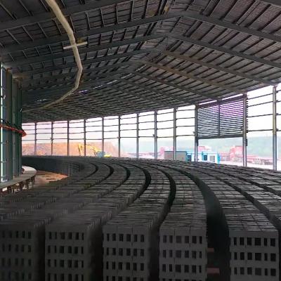 Cina Impianto di produzione di mattoni di 180 metri di lunghezza con una capacità produttiva giornaliera di 500000 in vendita