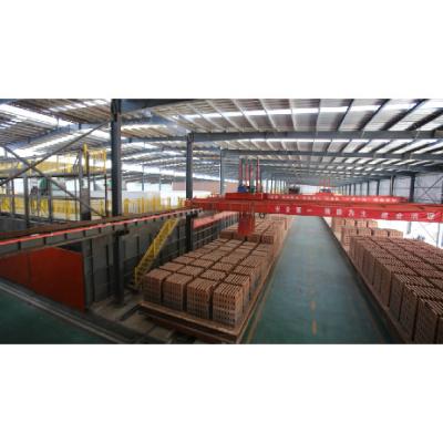 China Automatic Brick Making Machine Tunnel Kiln 150000 Bricks/Day 3.6m Section for Brick Drying and Burning for sale