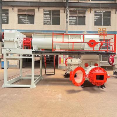China JKY60 Dubbele Stage Vacuum Extruder Gebrand Klei Brick Maker voor Brick 28000-35000 stuks / uur for sale