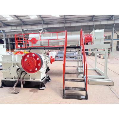 China Doppelstadium vacuümextruder voor het extruderen van modderkolommen voor de fabricage van automatische klei-bakstenen for sale