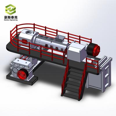 중국 110+200KW 추출 진흙 스트립 밖으로 진공 상태 점토 벽돌 만드는 기계 완전 자동 판매용
