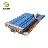 China Automatic Fired Clay Brick Making Machine 250000kg 150000 Bricks Daily Tunnel Kiln for sale