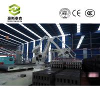 China Halstec Fully Automatic Robot Stacking Machine 22000-36000 Bricks/Hr Brick Extruder for sale