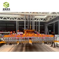 China Easy Operation Fully Automatic Brick Plant Designed Frame Stacking Machine With Moving Frame Structure for sale