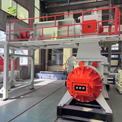 China Método de extrusión al vacío JKY60 Extrusora de vacío de doble etapa Máquina de fabricación de ladrillos de arcilla totalmente automática 160 315kw en venta