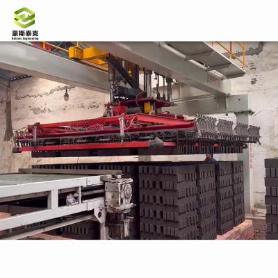 中国 レンガ工場用自動フレームスタッキングマシン 25000個/時 販売のため