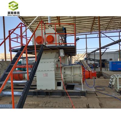 China Professional Grade Double Stage Vacuum Extruder Consistent Clay Homogenization Enhanced Productivity Durability for sale