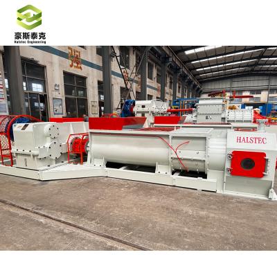 China Extrude The Mud Strip Out At The Vacuum Condition Clay Brick Making Machines With 160+400 Kw Power And Vacuum Degree Less Than Or Equal To 0092 for sale