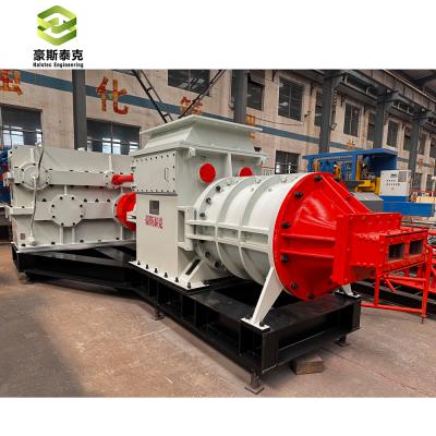 China 160+400 Kw Brick Production Line Double Stage Vacuum Extruder Capacity 35000-45000 Bricks per Hour for sale