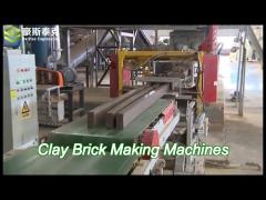 Automatische hohle Blockschneiden-Maschine - Maschine des roten Backsteins weniger als One*20'-Behälter-Operation