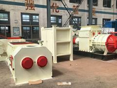 Brick Production Line Dubbele fase vacuüm extruder voor efficiënte modderkolom extrusie