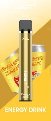 China Disposable XXL 1800f 7.0ml IGET Vape Disposable 30 Flavors Smoke Pen for sale