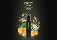 Китай Король 2600 слойки Iget включая никотин устранимое Vape 5% пишет 9 вкусов продается