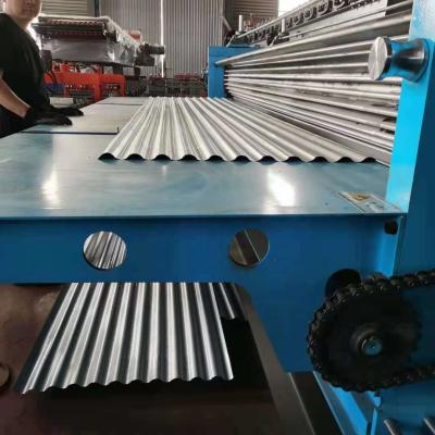 Cina Lo strato orizzontale PPGI di Wave piastrella il rotolo che forma la macchina per il tetto in vendita