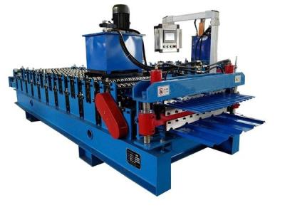 China 2025 New Trapezoidal and glazed Double Layer Roof sheet roofing tile Roll Forming Machine for sale