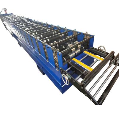 China Self Lock Standing Seam Roll Forming Machine Portable Snap Clip Lock for sale