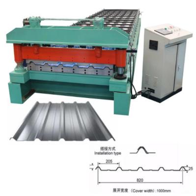 Cina Rotolo trapezoidale della lamiera del tetto del metallo che forma macchina per le mattonelle IBR dell'acciaio di colore dello zinco in vendita