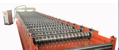Cina Il colore Wave ondulato d'acciaio modella coprire la lamiera di acciaio che fa la macchina 8-15m/Min in vendita