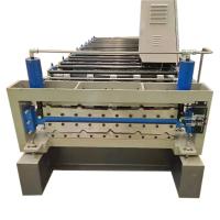 China Double Layer Building Material Trapezoidal Roll Forming Machine 15m/Min for sale