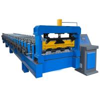 China Metal Floor Deck Cold Roll Forming Machine For Panel for sale