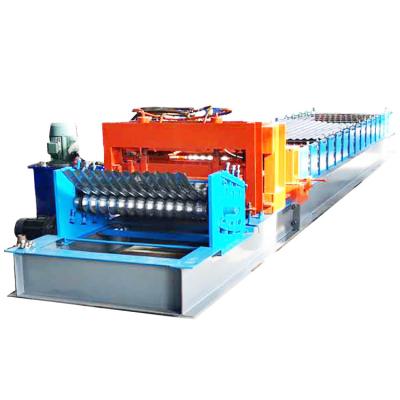 Cina Rotolo curvante automatico dello strato del grano del metallo che forma macchina per il pannello laterale del mulino del silo in vendita