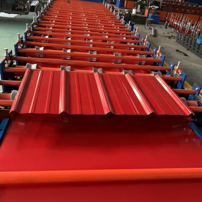 Cina strato di alluminio del tetto di Ibr del comando a catena di 1000mm che fa il diametro dell'asse della macchina 70mm in vendita