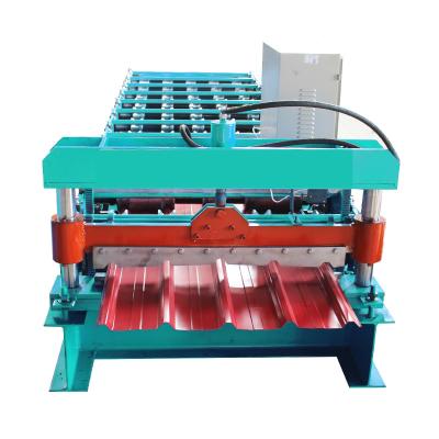 Cina Galvanizzato coprendo il rotolo del pannello del tetto dello strato che forma il metallo trapezoidale del ferro della macchina in vendita
