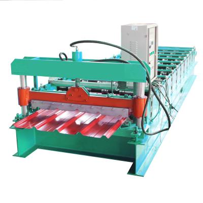 Cina Colori il rotolo delle mattonelle di tetto di Ibr 840 del metallo che forma il sistema di controllo del Plc della macchina in vendita