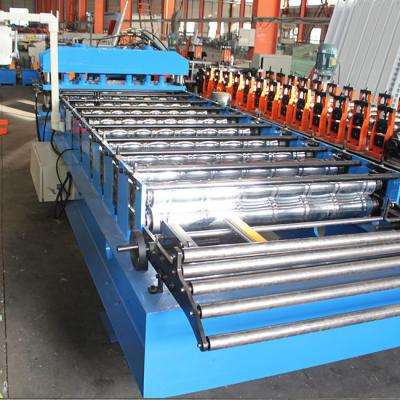 Cina Rotolo di piastrelle smaltate Ppgi che forma pressa idraulica e taglio a macchina in vendita