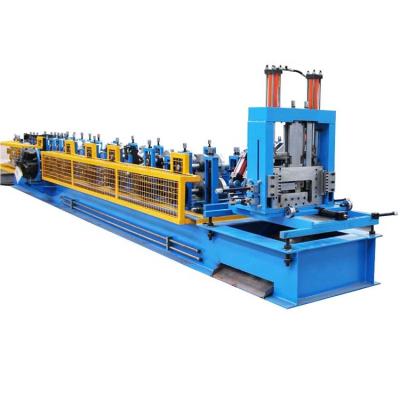 China Chain Drive Cz Purlin Roll Forming Machine For Galvanized Steel for sale